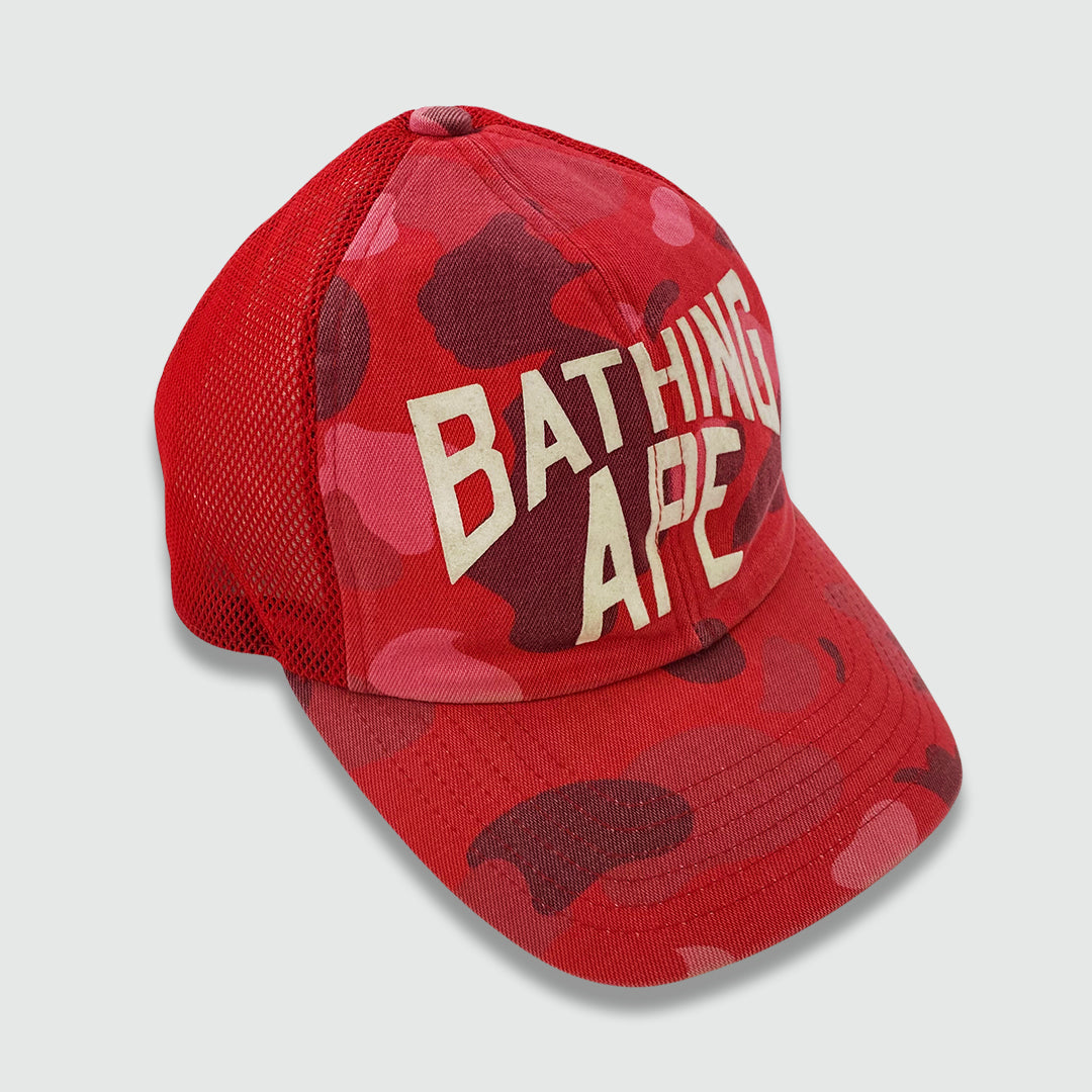 Bape Camo Trucker Cap – PASTDOWN